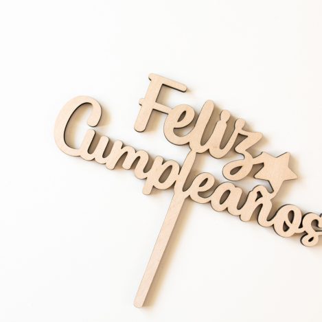 Toppers personalizados para tartas de cumpleaños - A las Mil Maravillas
