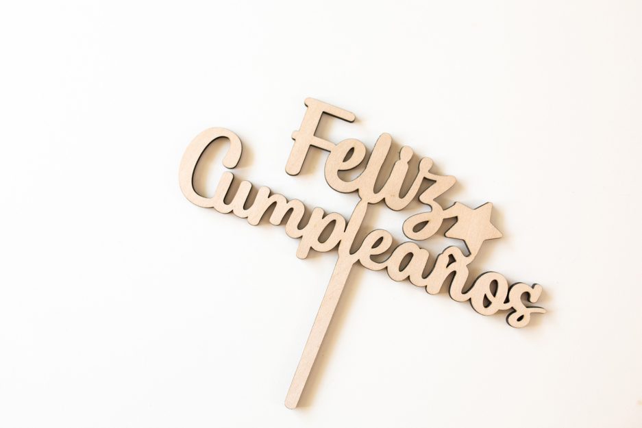 Topper Feliz Cumpleaños - A las Mil Maravillas