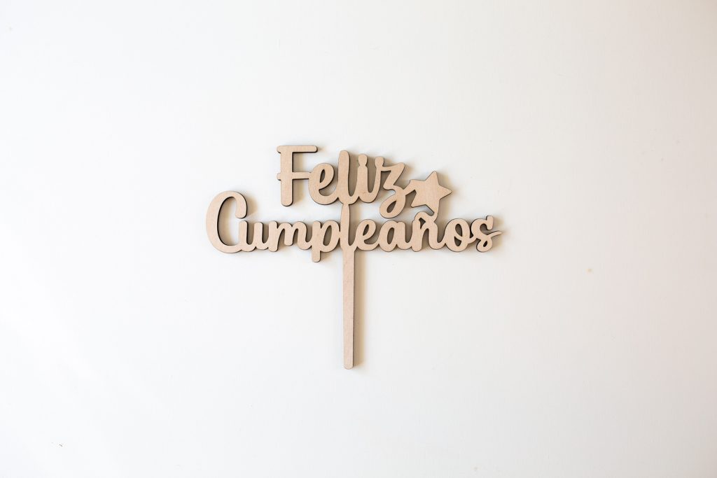 Topper Feliz Cumpleaños - A las Mil Maravillas